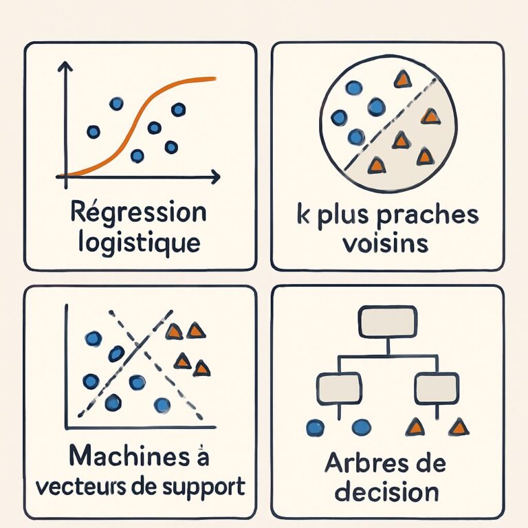 Plongée au cœur des algorithmes de classification en IA